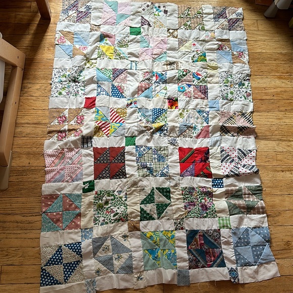 Vintage | Bedding | Vintage Patchwork Quilt Top | Poshmark